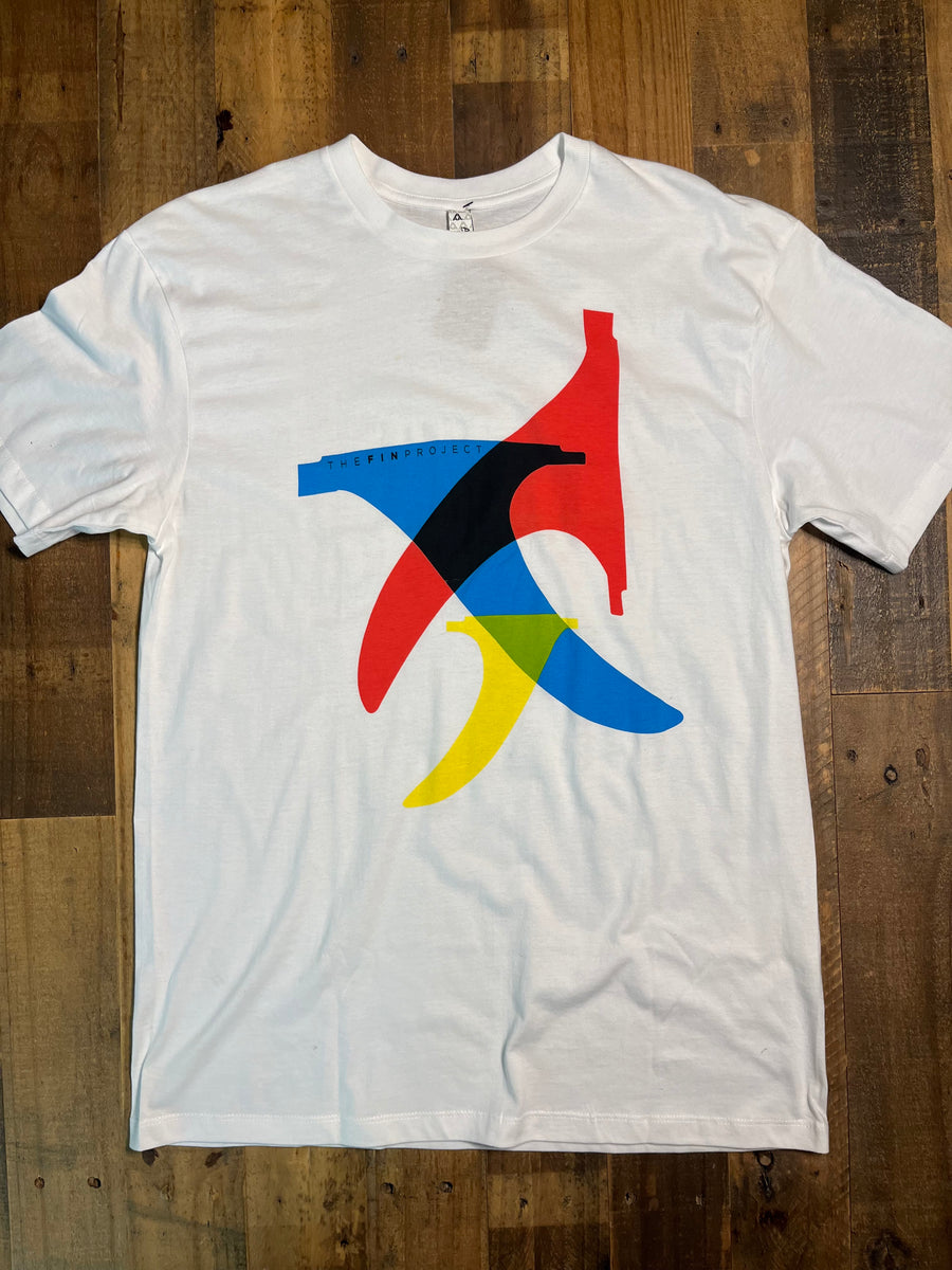 The Fin Project - White - Medium – Forward Screen Printing