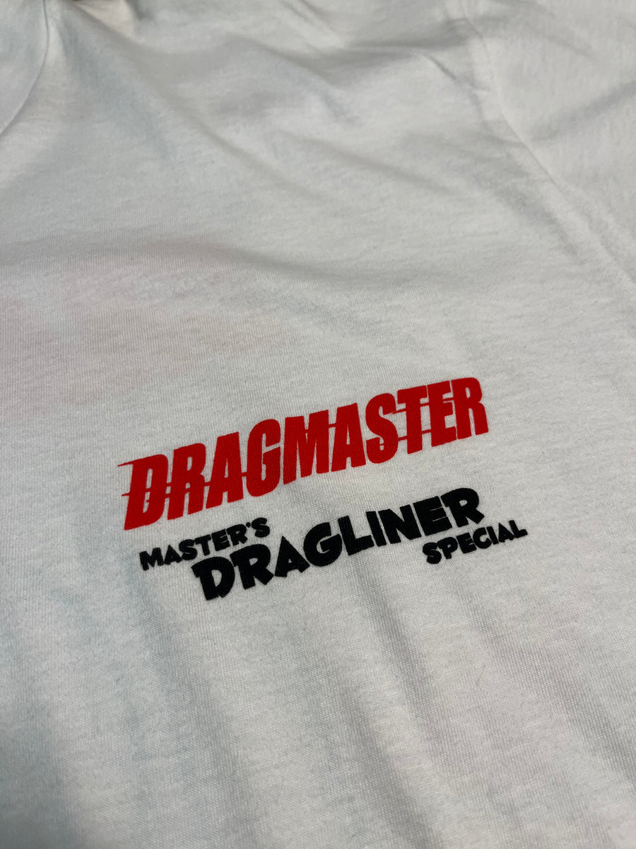 Dragmaster - White - Large – Forward Screen Printing