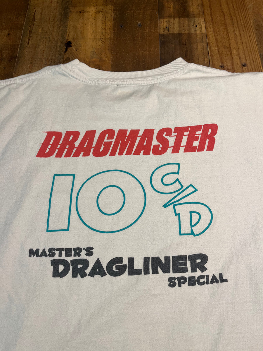 Dragmaster - White - Large – Forward Screen Printing