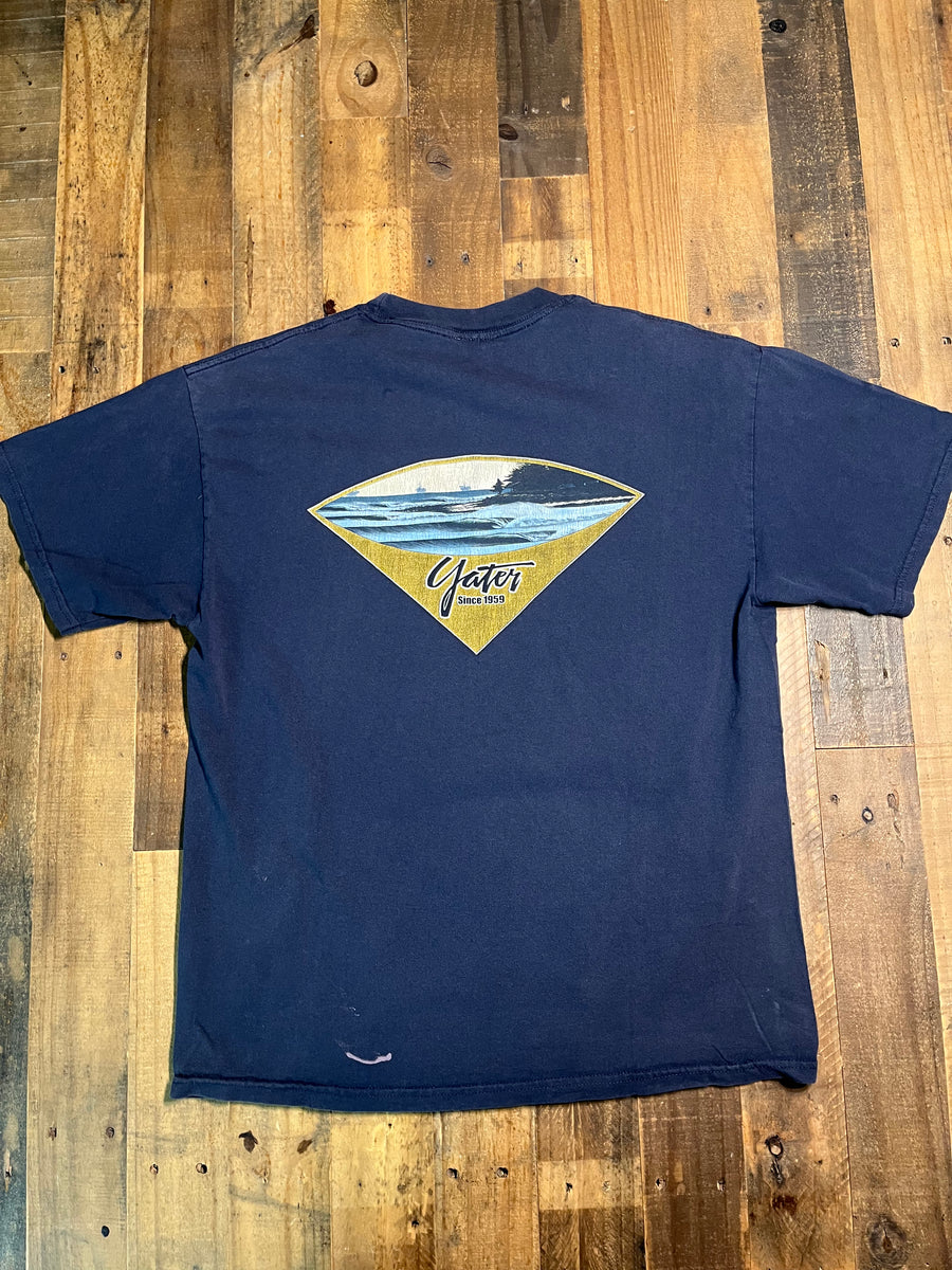 Yater Surfboards - Navy - Large – Forward Screen Printing